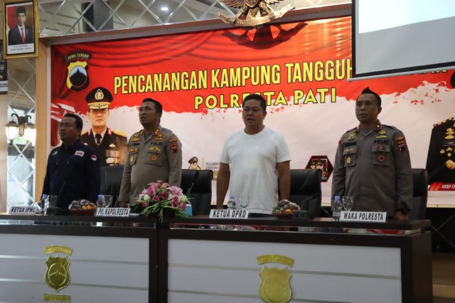 5 Desa di Pati Dicanangkan Jadi Kampung Tangguh Bersih Narkoba, Ini Daftarnya - LensaPati